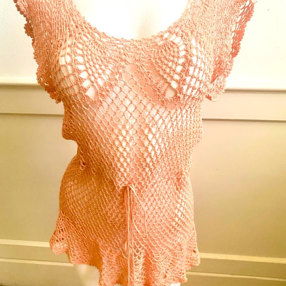 No Boundaries | Swim | Beach Crochet Cover Up Top | Poshmark